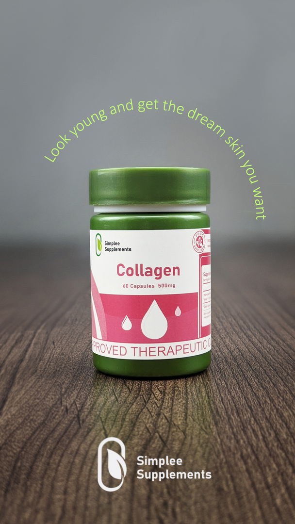 Simplee Collagen Capsule Supplement 60 capsules 500mg – Kanna Beauty
