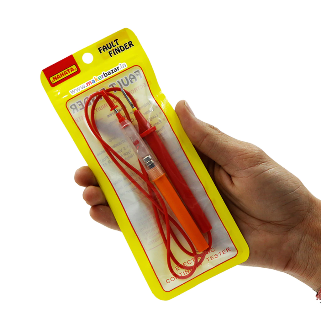 Nahata Fault Finder Electronic Continuity Tester with Button Cells ...