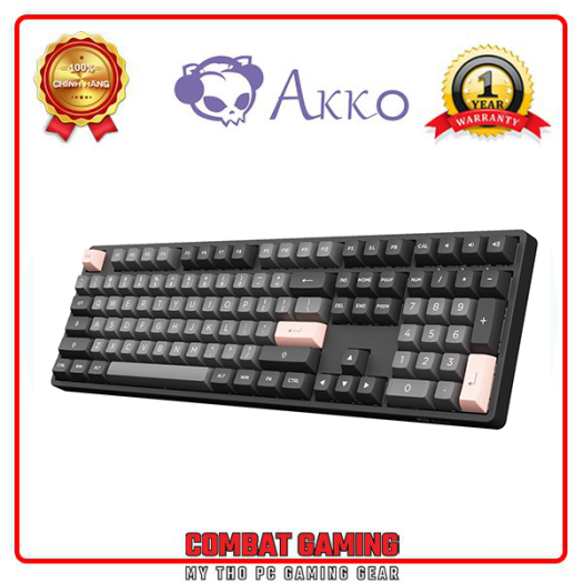 Bàn phím cơ AKKO 5108S Black Pink (Hotswap/RGB/Foam tiêu âm/AKKO CS Jelly Switch) - Bàn Phím ...