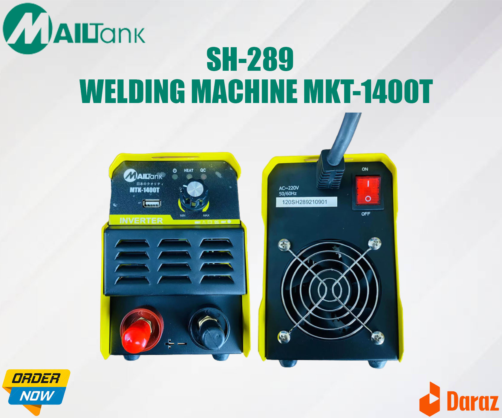 Mailtank Welding Machine MKT-1400T