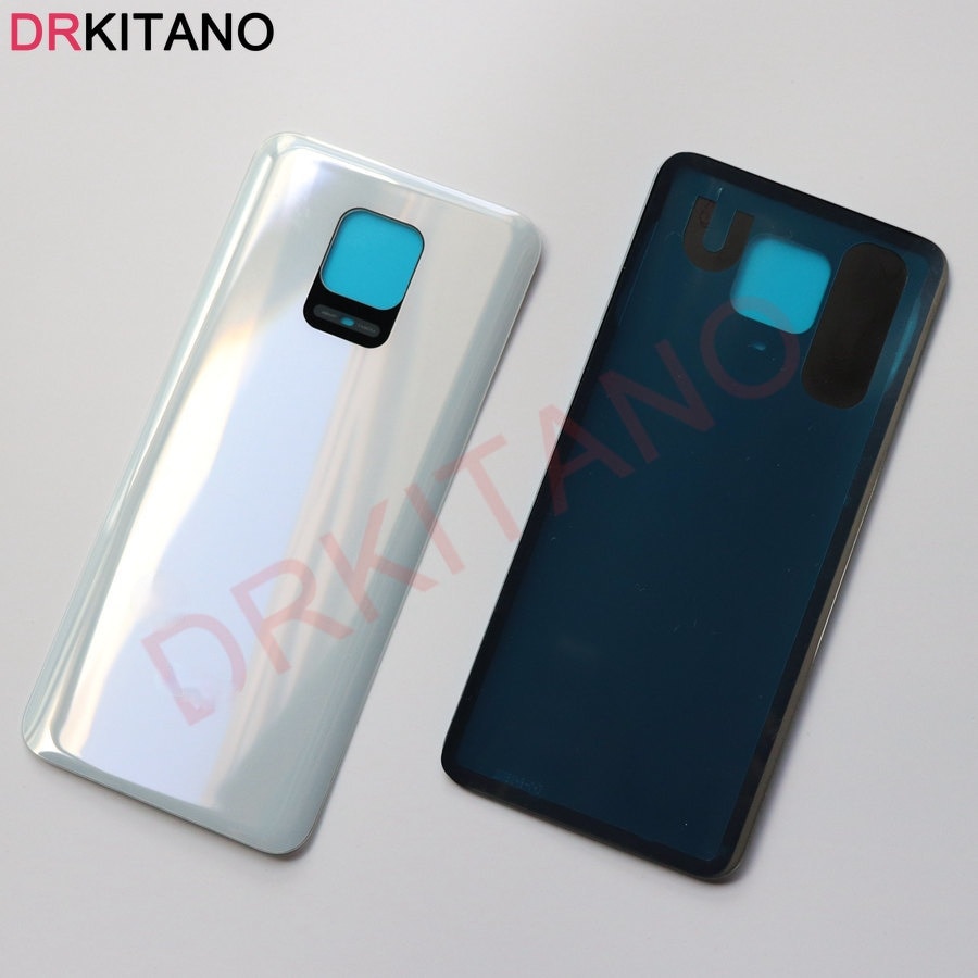 Backshell for Redmi Note 9 Pro Replacement Glass Battery Back Cover For ...