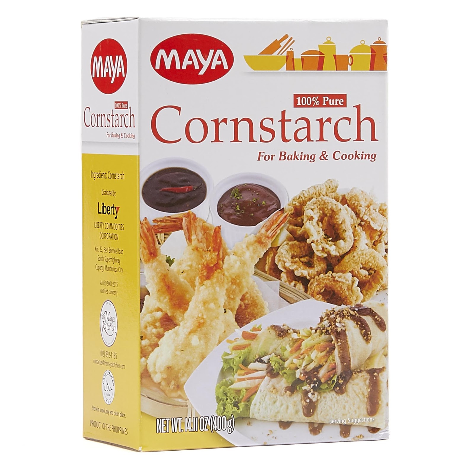 MAYA Cornstarch 100% Pure for Baking & Cooking 400g