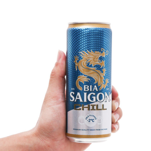 THÙNG 24 LON BIA SÀI GÒN CHILL SABECO 330ML - Bia Nội Địa | VietMart.co