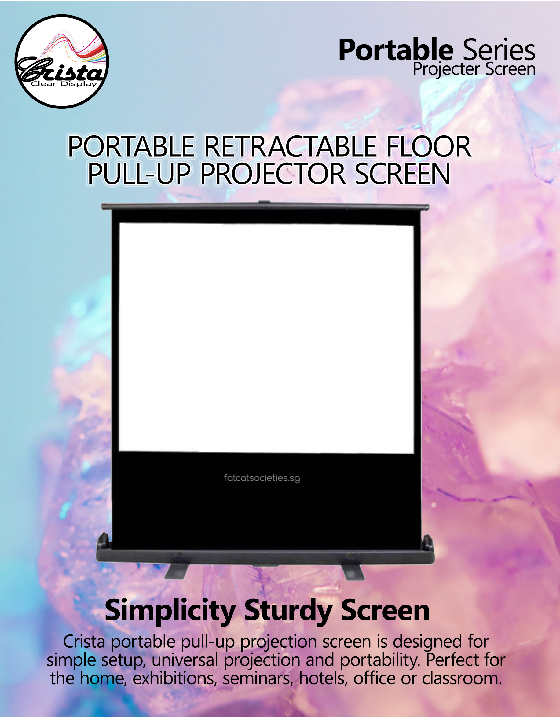 Buy Projector Screens Online | lazada.sg