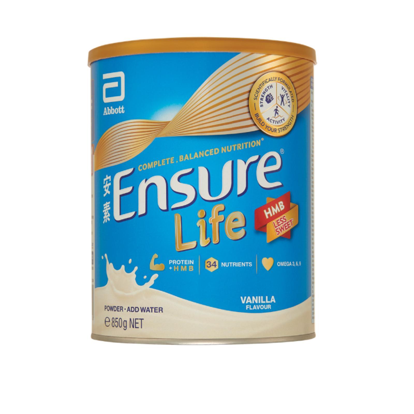 Ensure Plus Nutrition Facts Singapore | Besto Blog