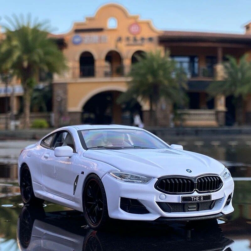 1:24 BMW M8 Diecast & Toy Vehicles Metal Toy Car Model Collection Sound ...