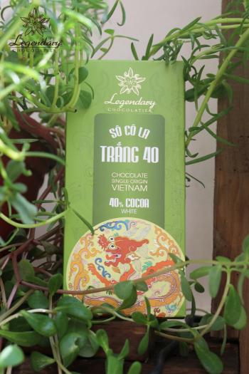 Socola Legendary - Socola Trắng 40 - 100% bơ cacao nguyên chất 85g ...
