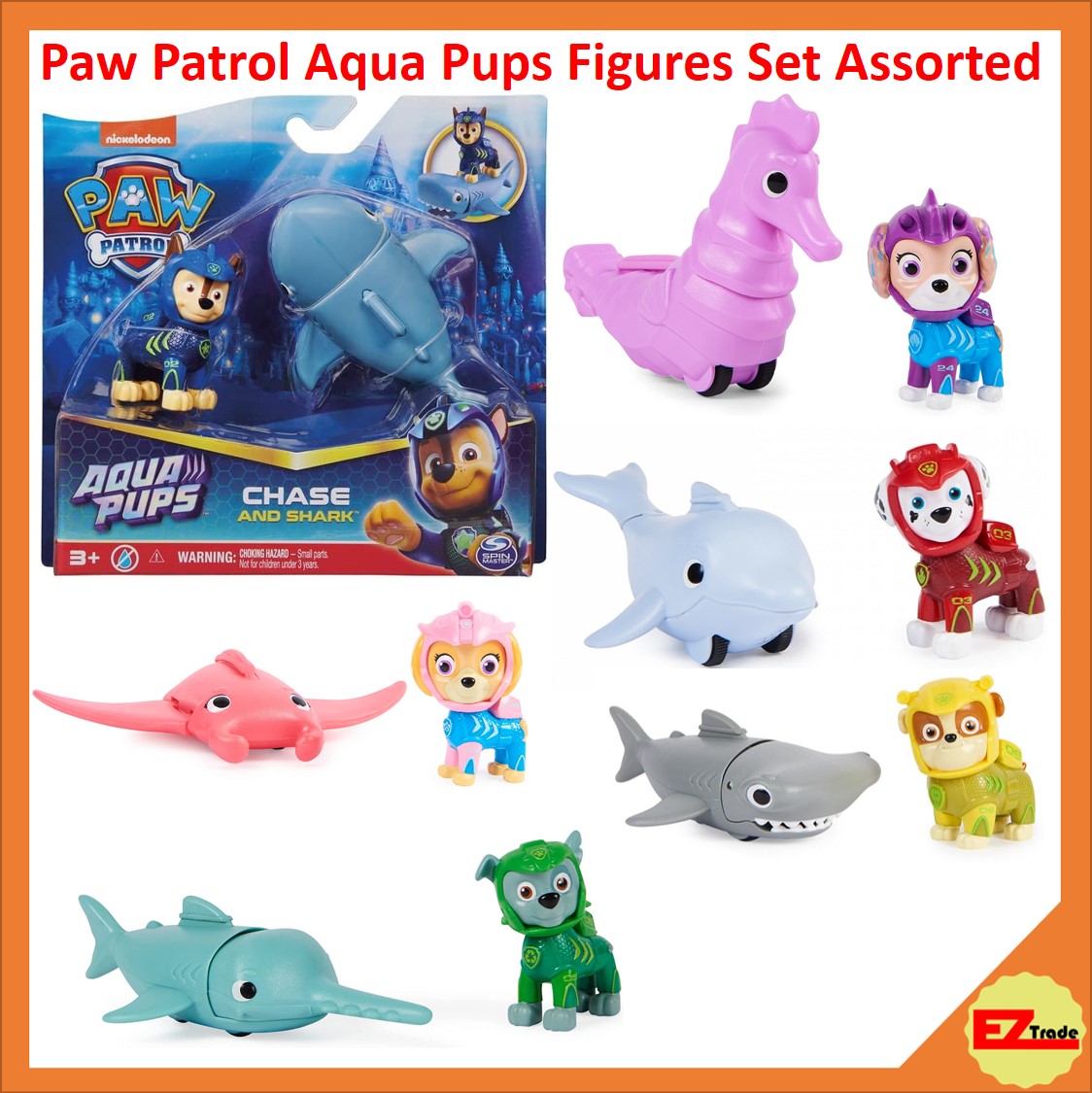 PAW Patrol Aqua Pups Coral And Seahorse Action Figures Set, 53% OFF