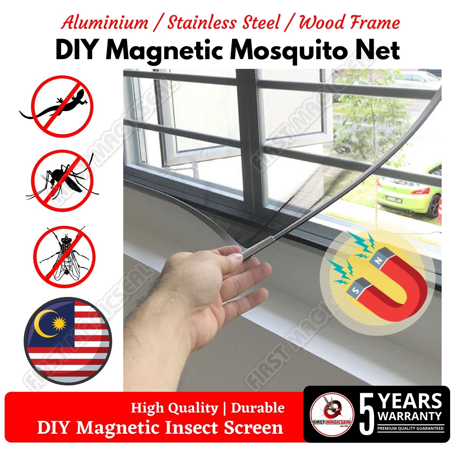Shop Magnet Mosquito Net online | Lazada.com.my
