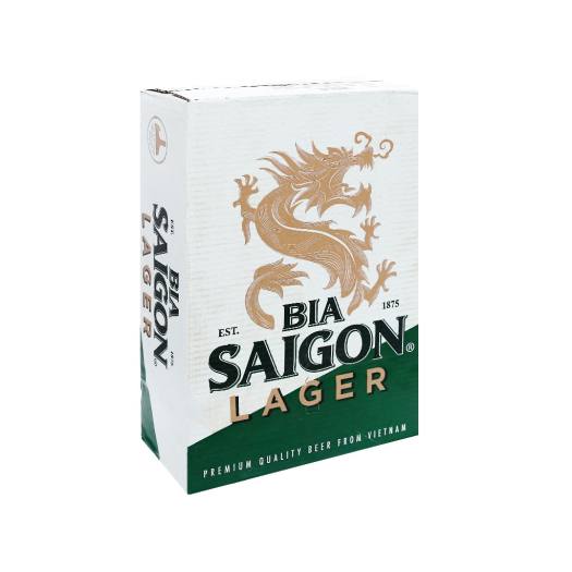 Thùng 24 Lon Bia Sài Gòn Lager 24 Lon X 330ml - Các loại nước có gas ...