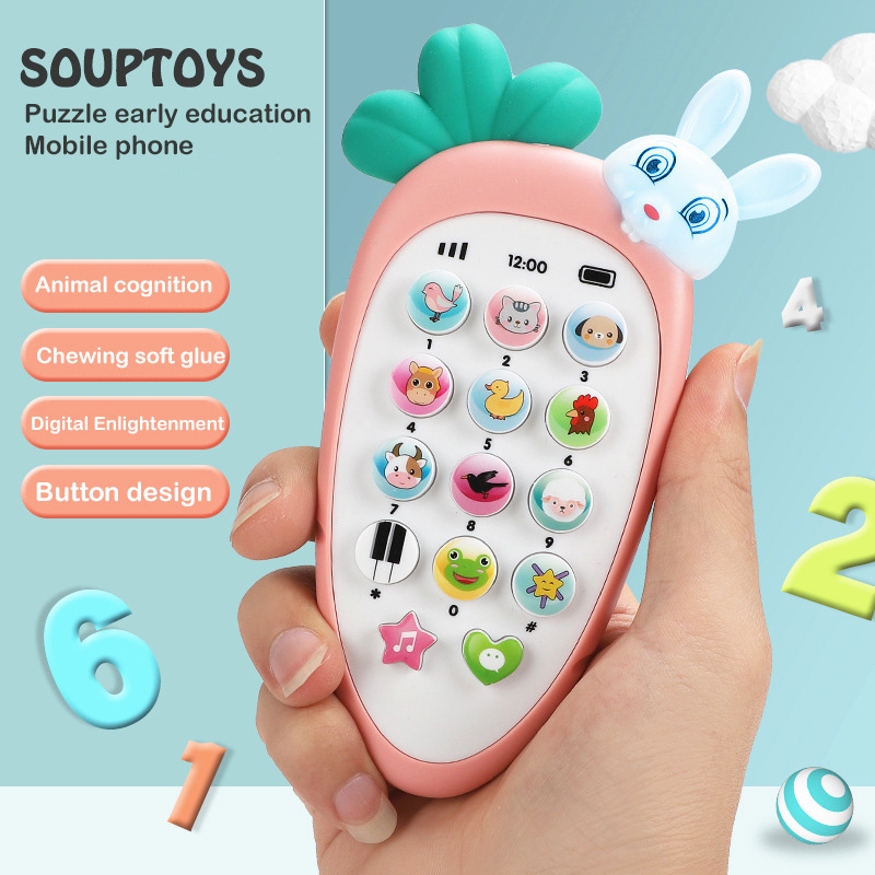 Grace Baby Cell Phone Toy for Learning and Play Early Education ...