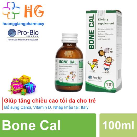 Bone Cal canxi hữu cơ cho bé bổ sung calci vitamin D3K2 giúp tăng chiều ...