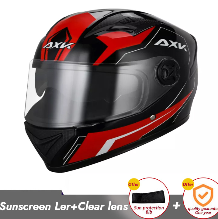 AXK Motorcycle Alliance Icc sticker Helmet Motorcycle Full Face，road ...