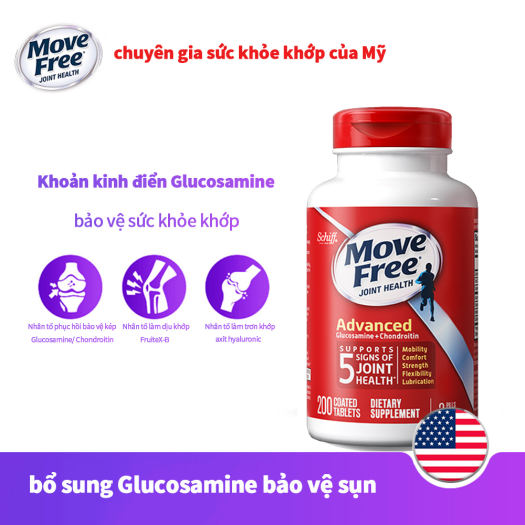 Viên uống Bổ Khớp Schiff Move Free Advanced Triple Strength 200 viên ...