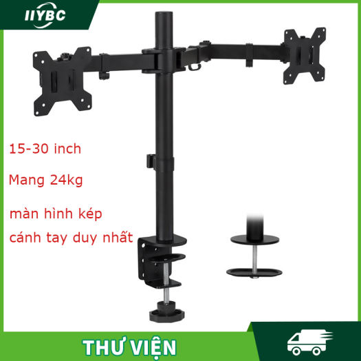 Giá treo màn hình máy tính gắn bàn 15-30 inch , Arm LCD treo màn hình ...
