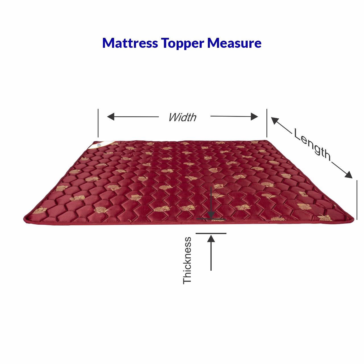 Best Quality Noman Mattress Topper - Single Size