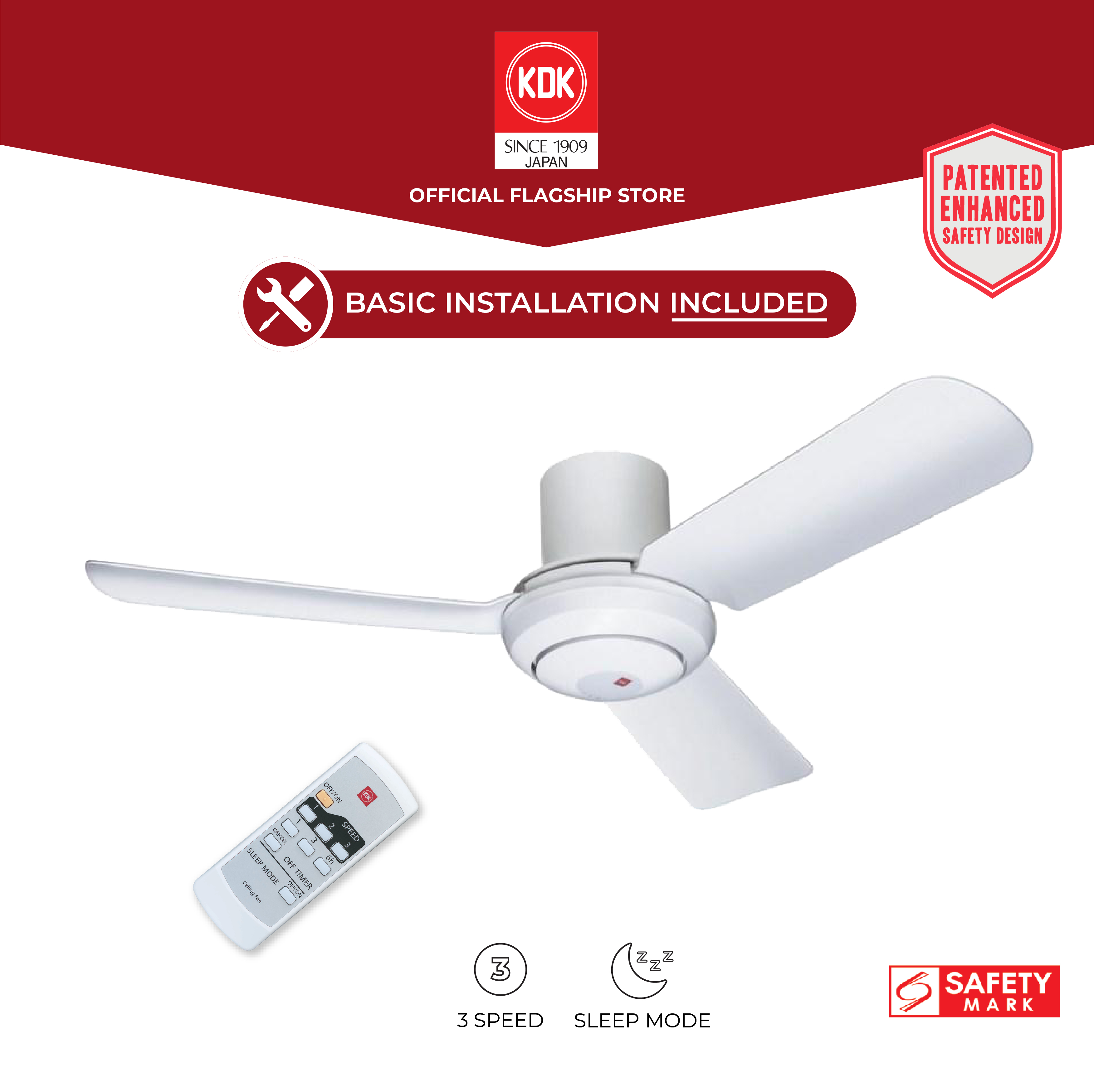 Kdk Ceiling Fan Remote Control Singapore | Shelly Lighting