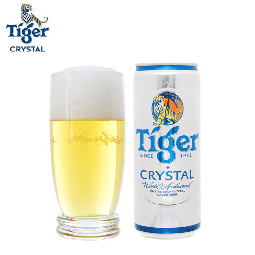 THÙNG 24 LON BIA TIGER CRYSTAL 330ML - Bia Nội Địa | VietMart.co