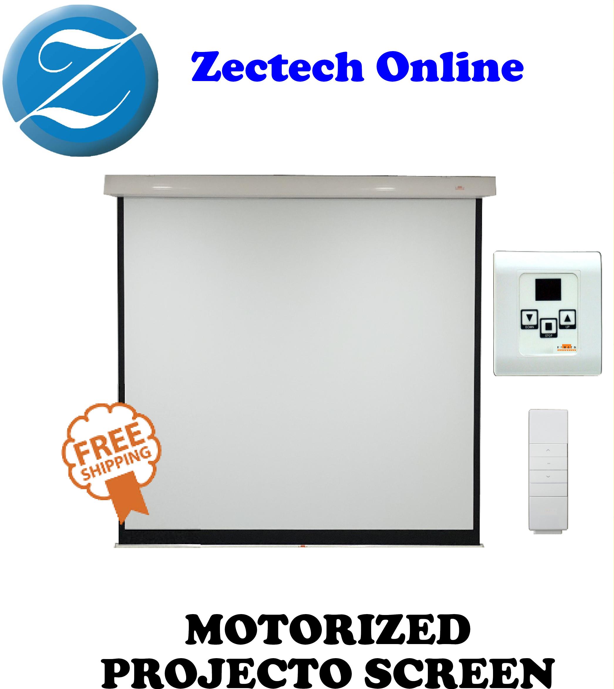 Motorised Projector Screen Ceiling Mount | Shelly Lighting