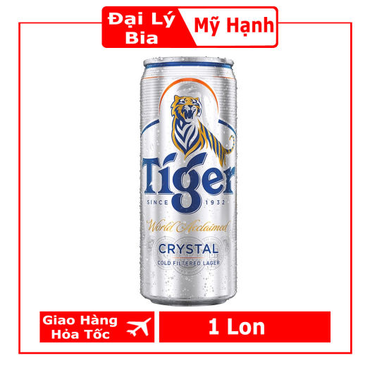 Thùng 24 Lon Bia Tiger Crystal 330ml - Bia Nội Địa | VietMart.co