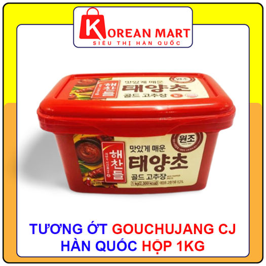 Tương ớt Hàn quốc Gouchujang CJ 1kg loại hộp và loại túi chiết lẻ - Gia vị & Tương ớt | VietMart.co