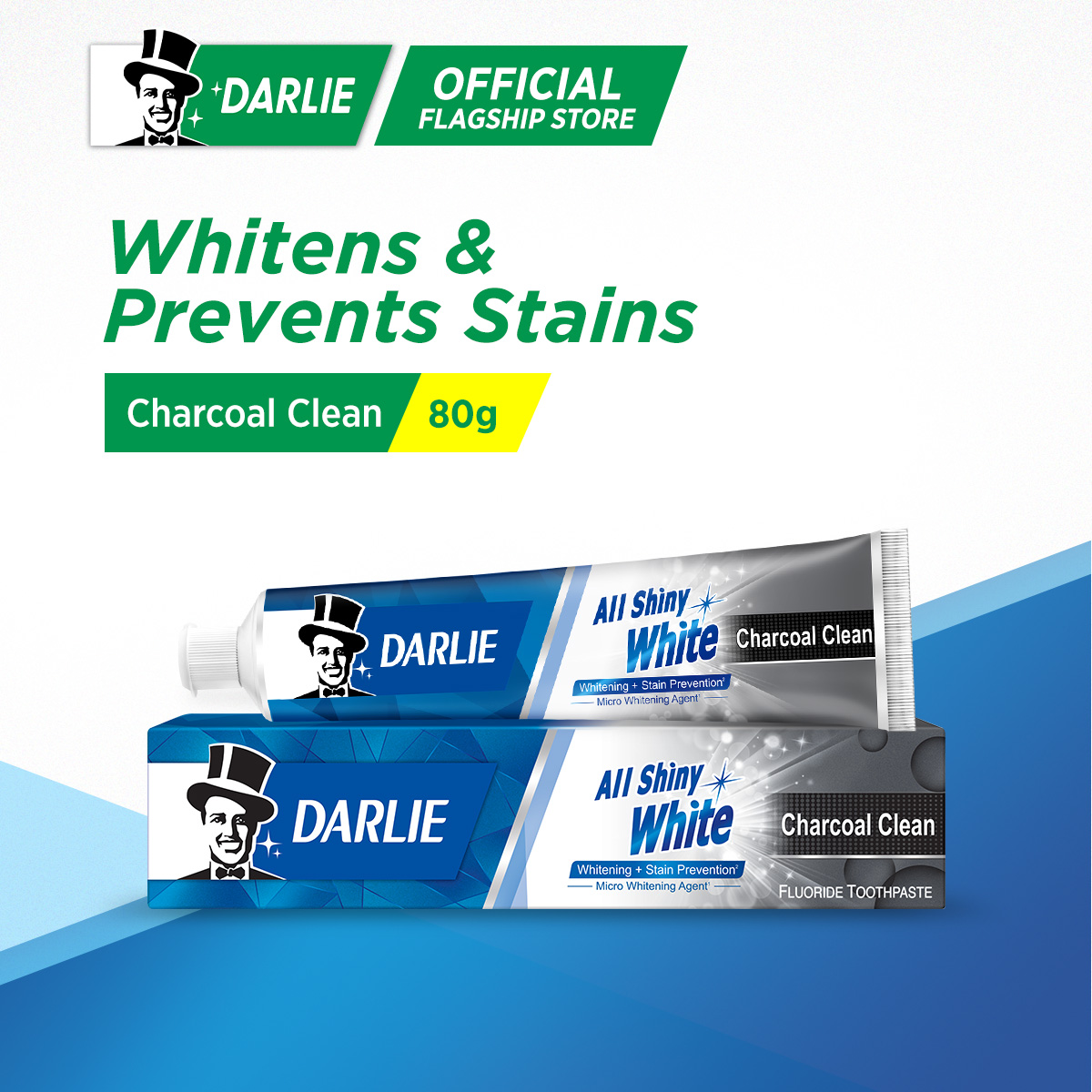 Darlie Whitening Toothpaste Charcoal Clean 80g