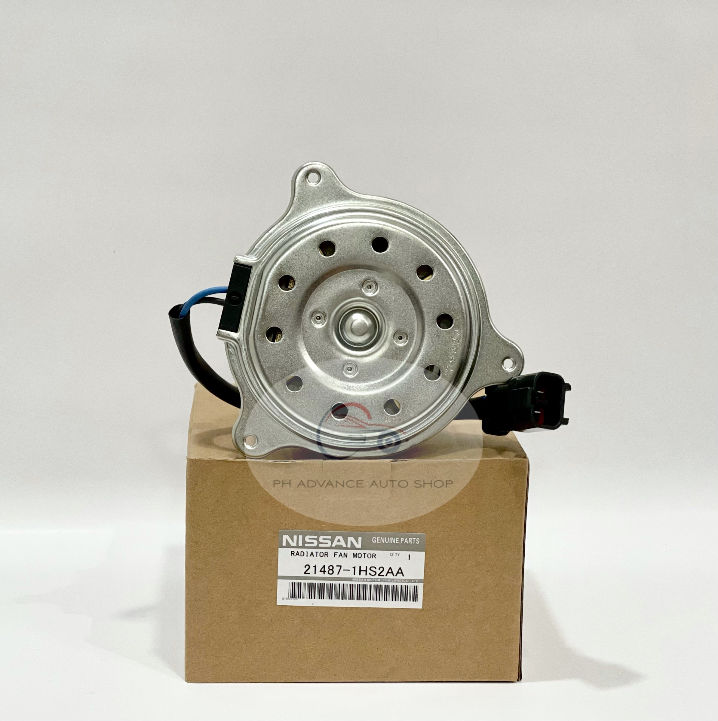 Nissan Almera Fan Motor Radiator / Condenser 2 Pin 21487-1HS2AA
