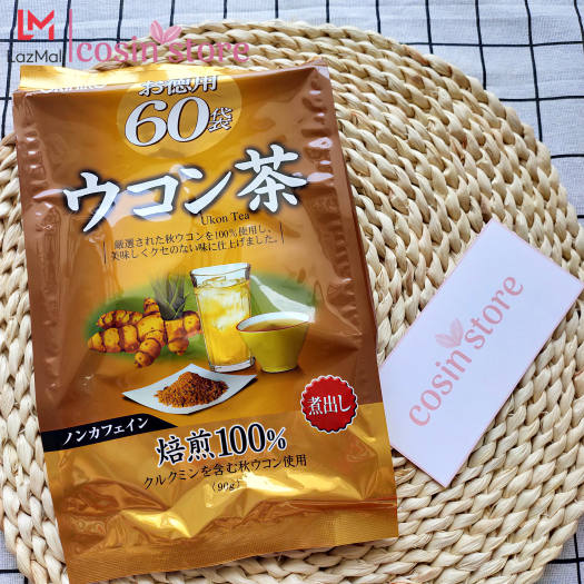 Trà nghệ mùa thu Ukon Tea Orihiro 60 gói - Hỗ trợ thải độc cho cơ thể ...