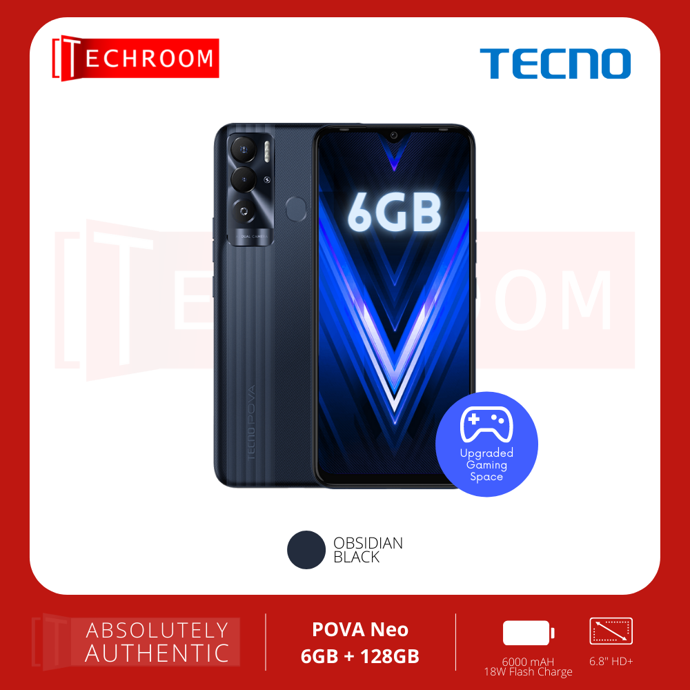 TECNO POVA NEO - 6GB RAM + 128GB ROM | 6000mAh | w/ Official Warranty ...