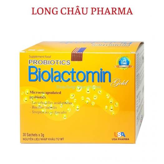 Men tiêu hóa vi sinh đường ruột Biolactomin Gold cân bằng hệ vi sinh ...