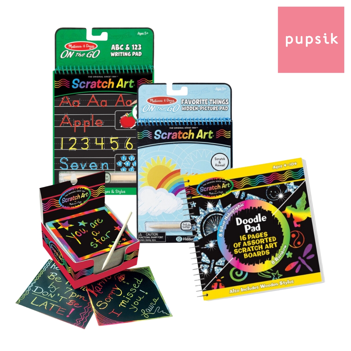 Melissa And Doug On The Go Melissa & Doug Alphabets: Wooden Stamp Set ...