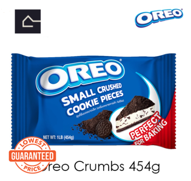 มาใหม่! OREO CRUMBS โอริโอ้บด 454 g.(กรัม) สำหรับทำขนม BBE: 06/2025 ...