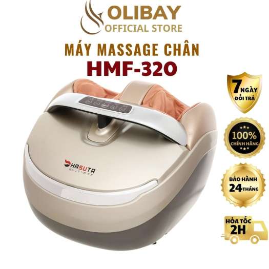 Máy massage chân Hasuta HMF 320, màn hình cảm ứng, 12 túi khí, nhiều ...