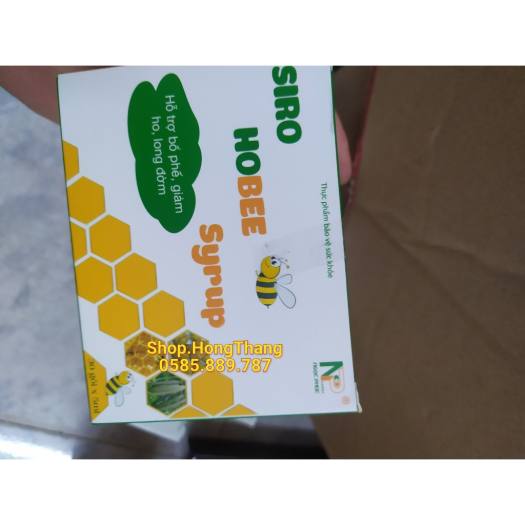 Siro Hobee Syrup bổ phế giảm ho long đờm hộp 30 gói - Chăm sóc hệ tiêu ...