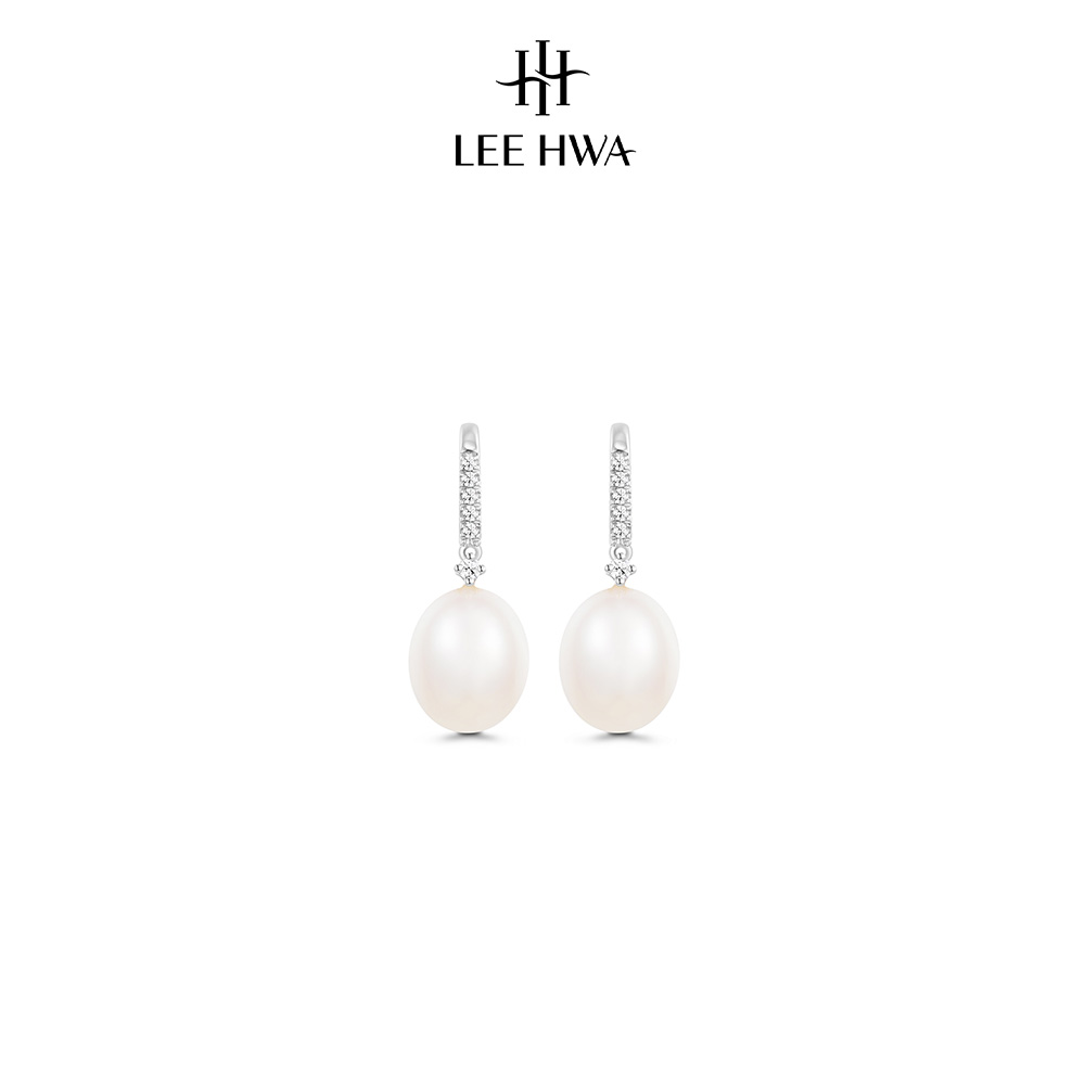 Lee Hwa Nacre Diamond Earrings Lazada Singapore