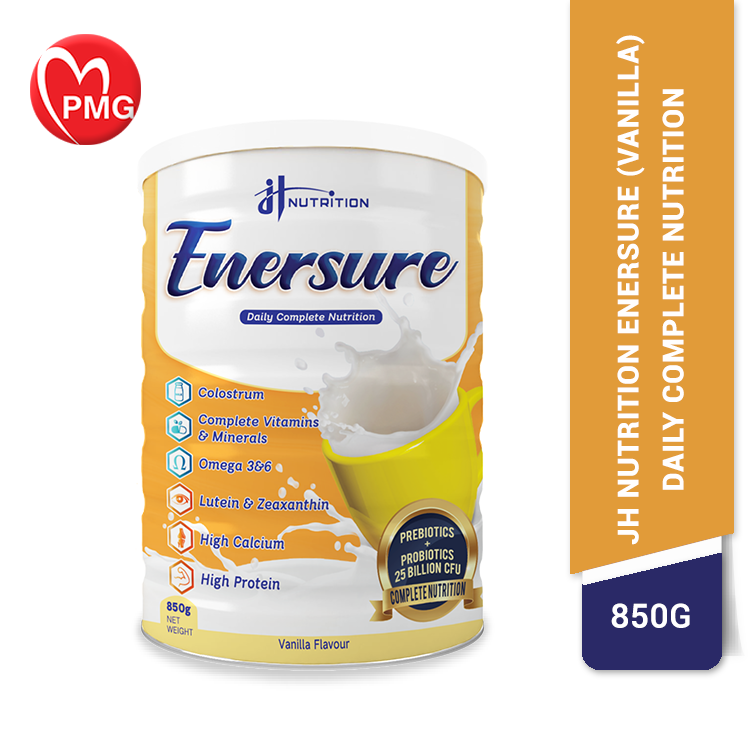 [JH NUTRITION] Enersure (Vanilla) 850g Milk Pwd - immune booster, 牛奶粉 ...
