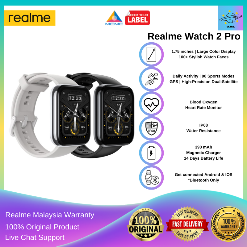 Realme Watch Price in Malaysia & Specs - RM229 | TechNave