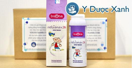 NEBIAL 3% NASAL SPRAY, 100 ml, Dung dịch xịt rửa mũi cho bé - Y Dược ...