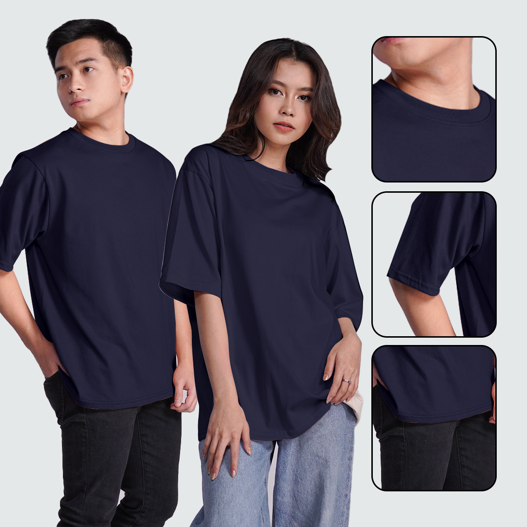 Infinitee Oversized Shirt For Men khaki brown green mocha caramel black white loose fit plain ...