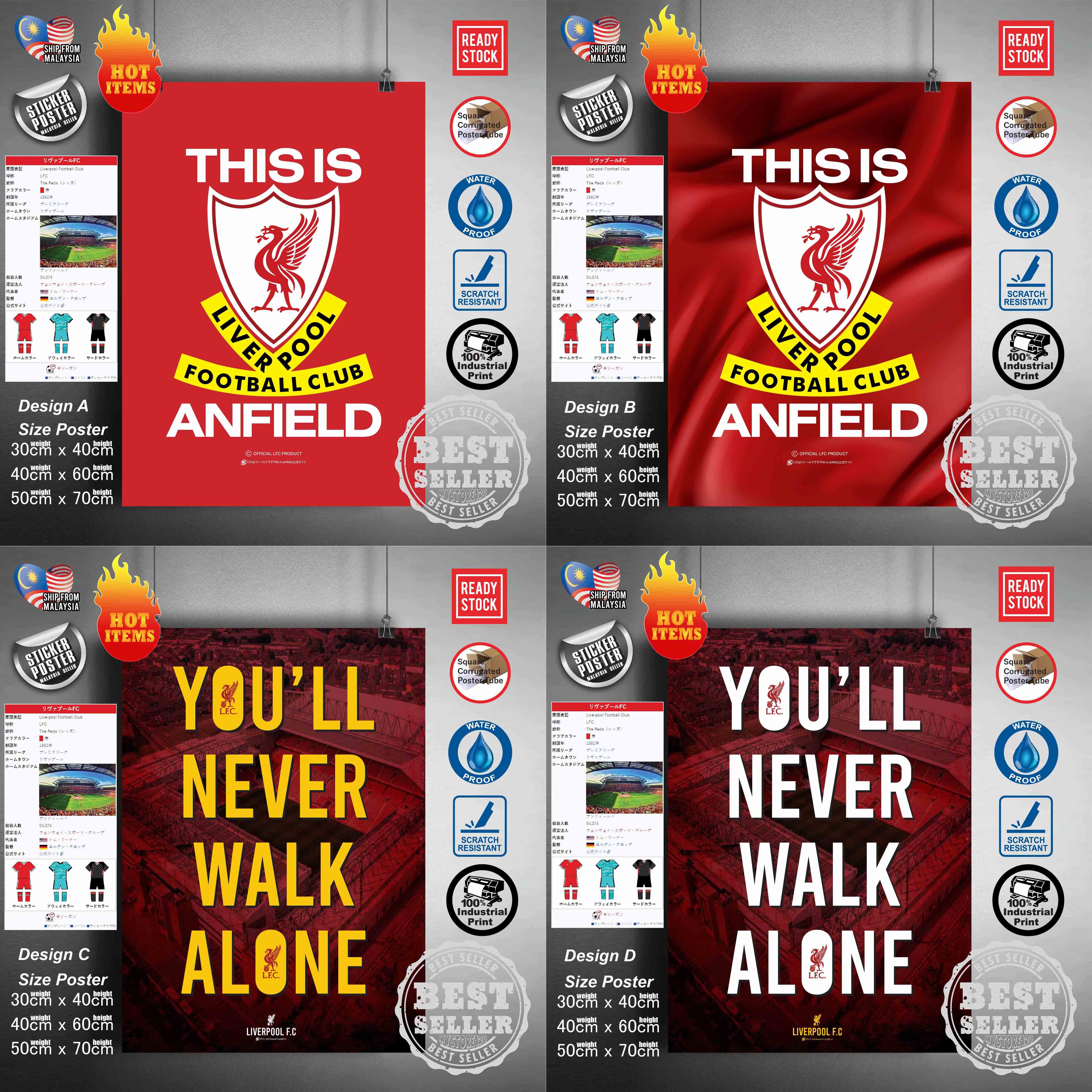 Shop Liverpool Posters online | Lazada.com.my