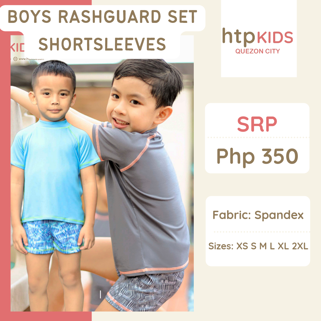 HTP KIDS Boys Rashguard Set - Shortsleeves XS-2XL | Authorized ...