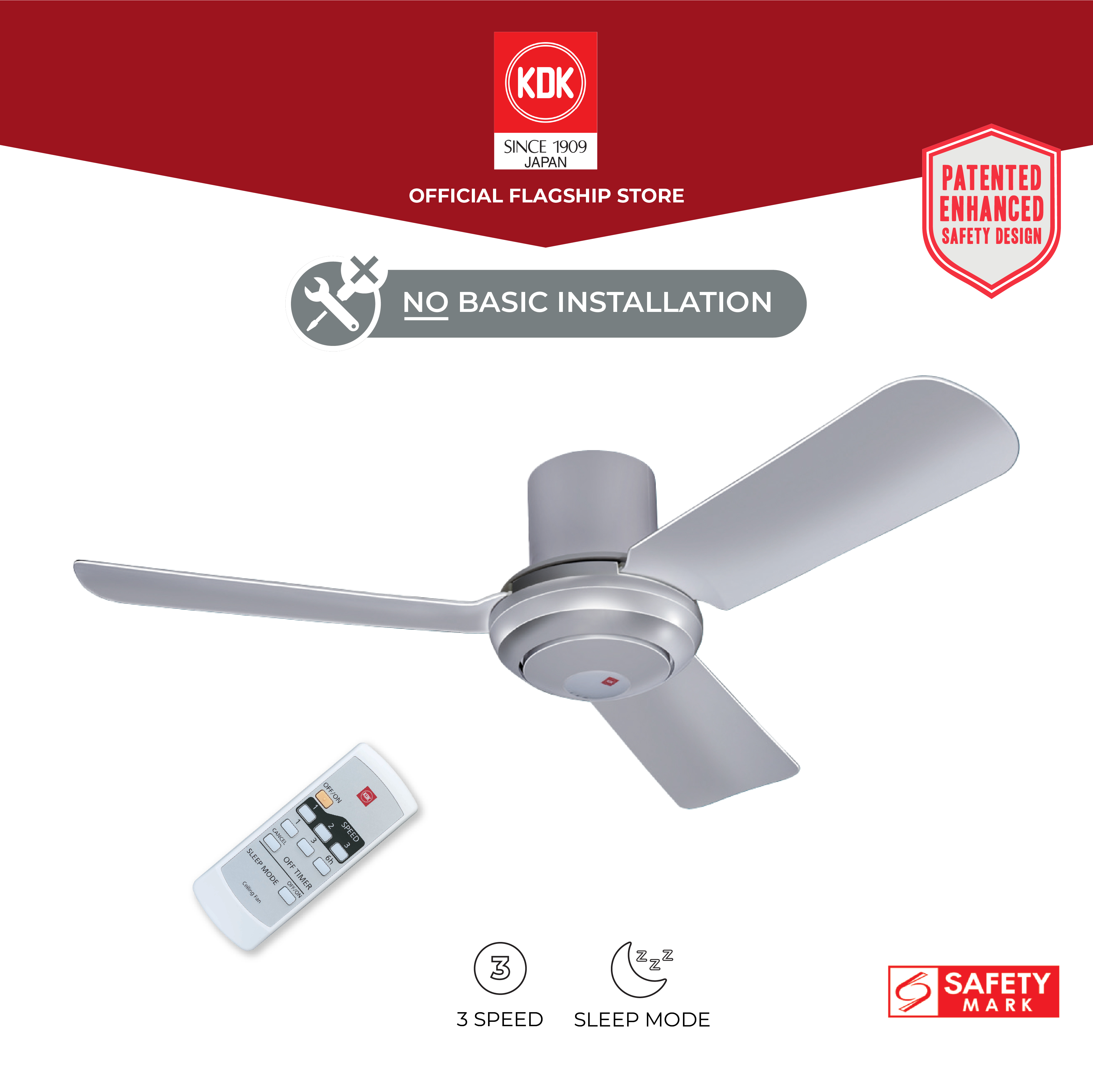 Kdk Ceiling Fan Remote Control Singapore | Shelly Lighting