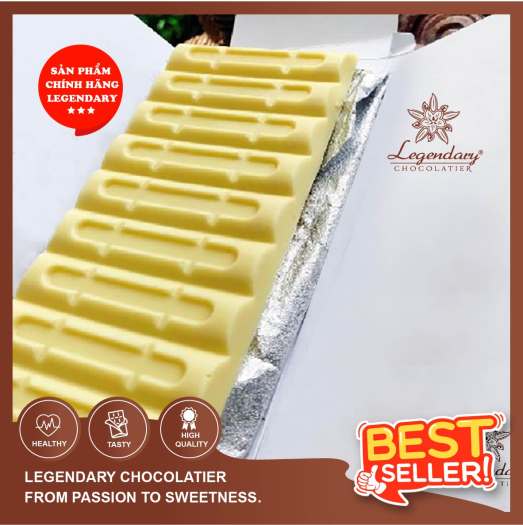 Socola Legendary - Socola Trắng 40 - 100% bơ cacao nguyên chất 85g ...