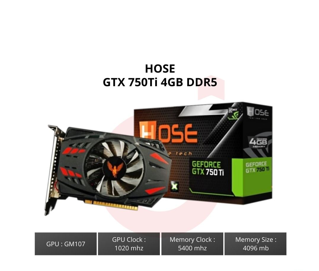 SZMZ GTX 750 Ti 4GB Graphics Card GDDR5 192bit 750Ti Video