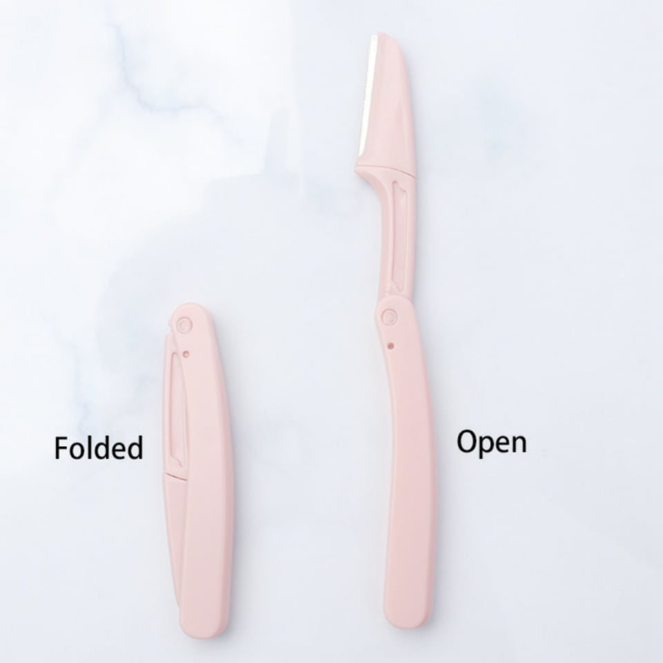 Eyebrow Razor Pack Of 4 Foldable Eyebrow Facial Hair Removal, Shaper ...