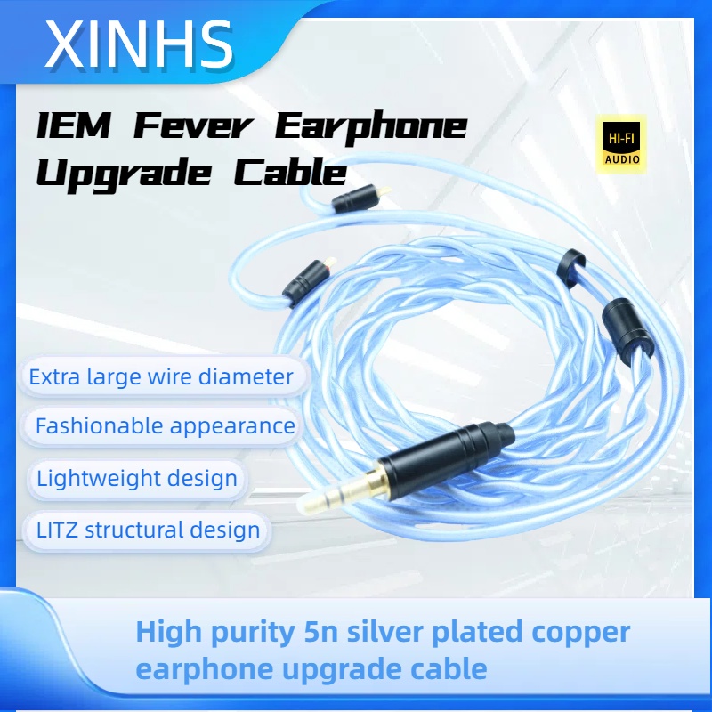 2-strand twisted wire Single crystal copper silver plated Replacement ...