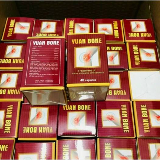 Viên Uống Xương Khớp Yuan Bone Hộp 40 Viên Giúp Hỗ Trợ Đau Nhức Xương ...