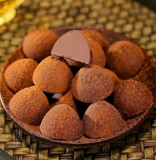 Socola tươi hộp 80 viên- Nama socola 408g - Socola tươi, nama chocolate ...