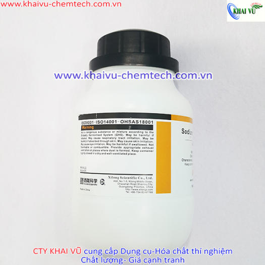 Sodium chloride NaCl tinh khiết phân tích thí nghiệm chai 500g hãng ...