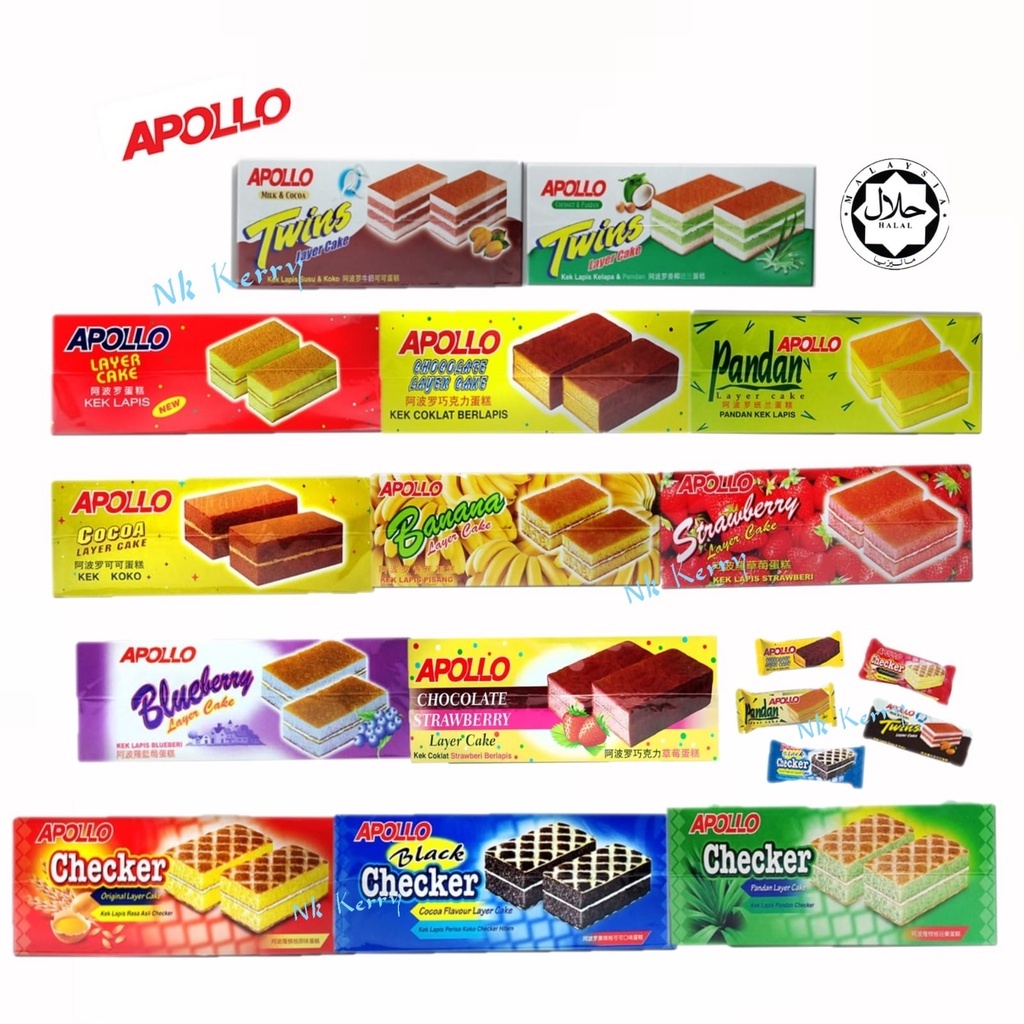 Shop Apollo Layer Cake Original 16g online - May 2024 | Lazada.com.my